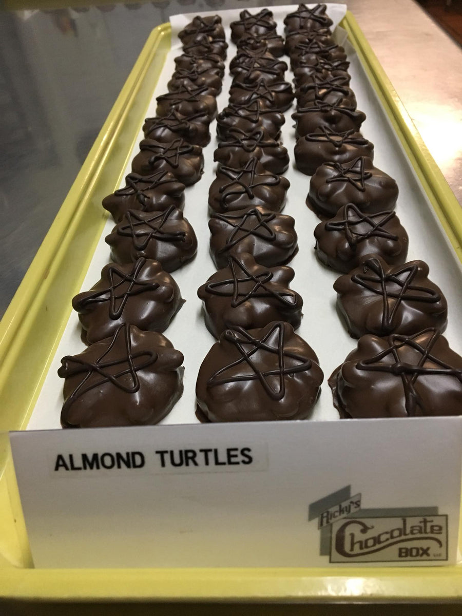 Almond Turtles – Ricky's Chocolate Box