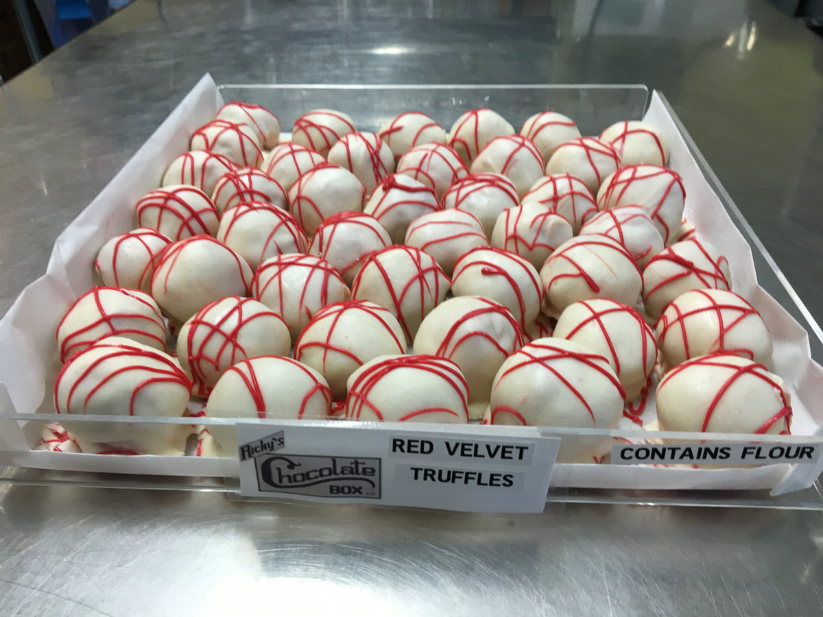 Red Velvet Truffles – Ricky's Chocolate Box