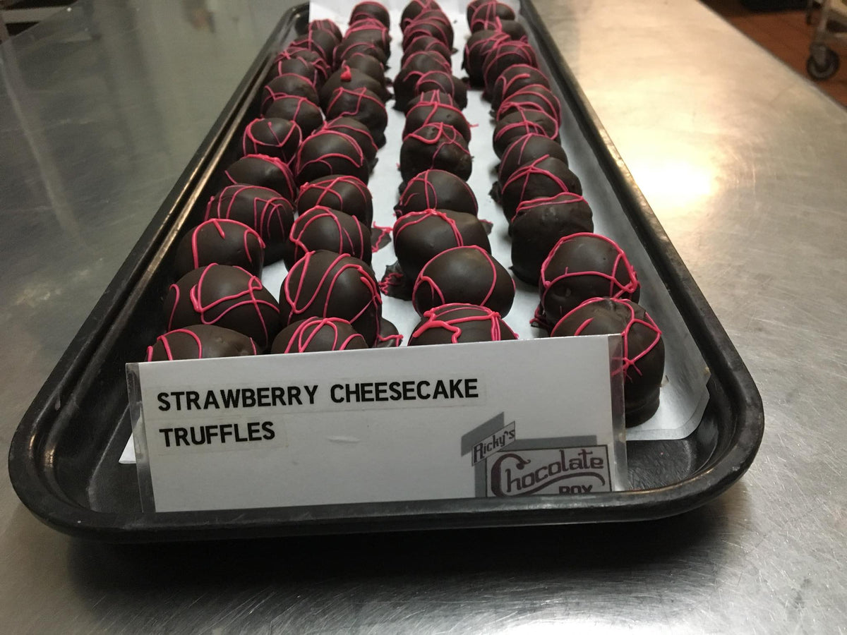 Strawberry Cheesecake Truffles – Ricky's Chocolate Box